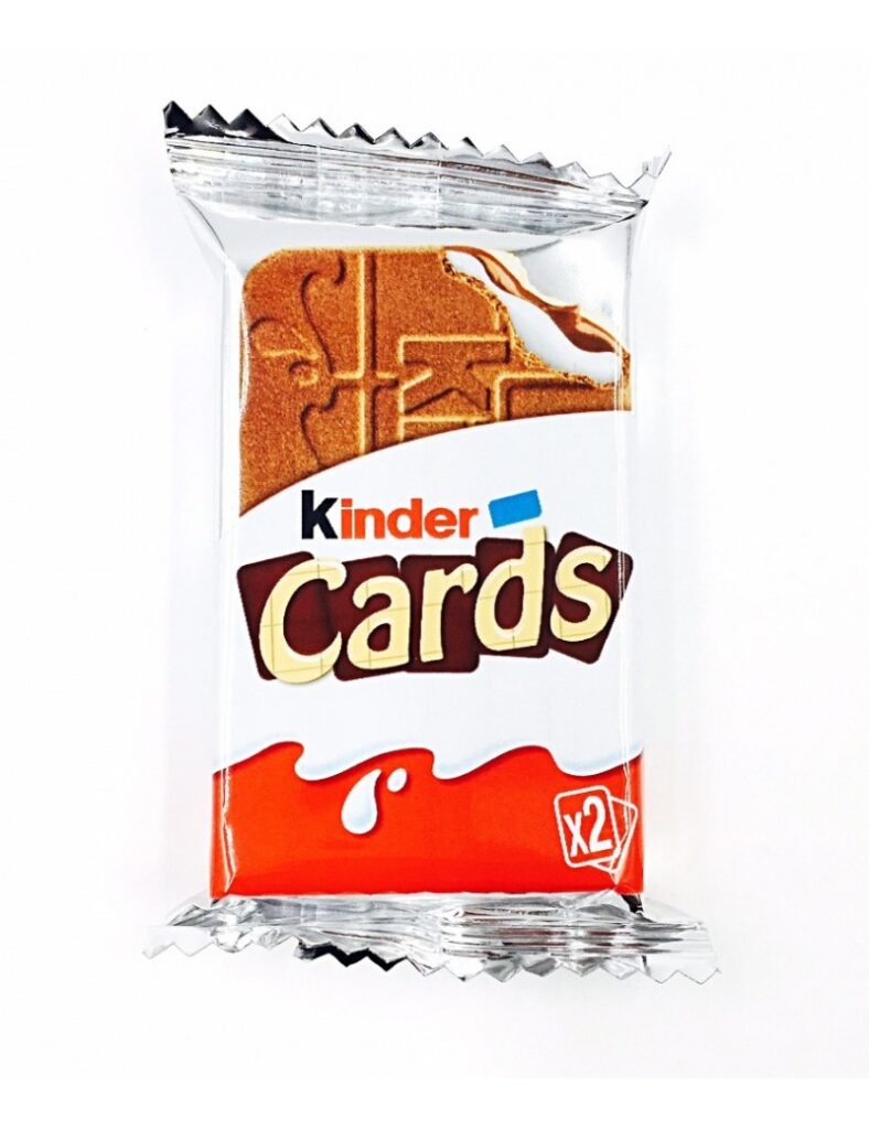 FERRERO KINDER CARDS T2 PZ.30 GR.25,6 – Hi Sweeties!
